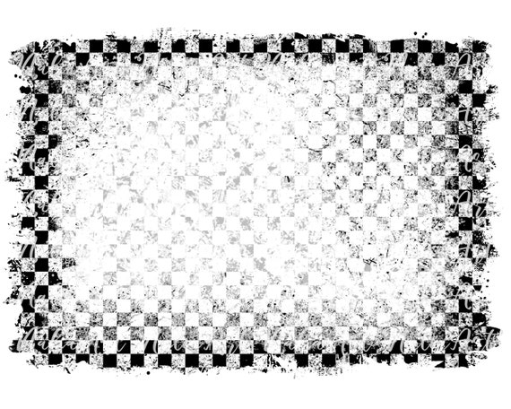 Background Checkered Flag With Bleach Affect Distressed - Etsy