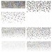 Silver Rainbow Glitter Border, Confetti Borders, Clipart Glitter , Clip ...