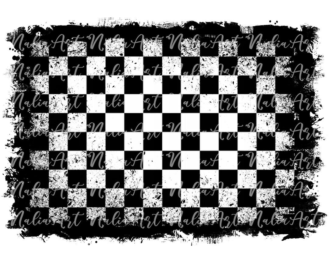 Background Checkered Flag Distressed Print Checkered Flag Grunge Splash ...