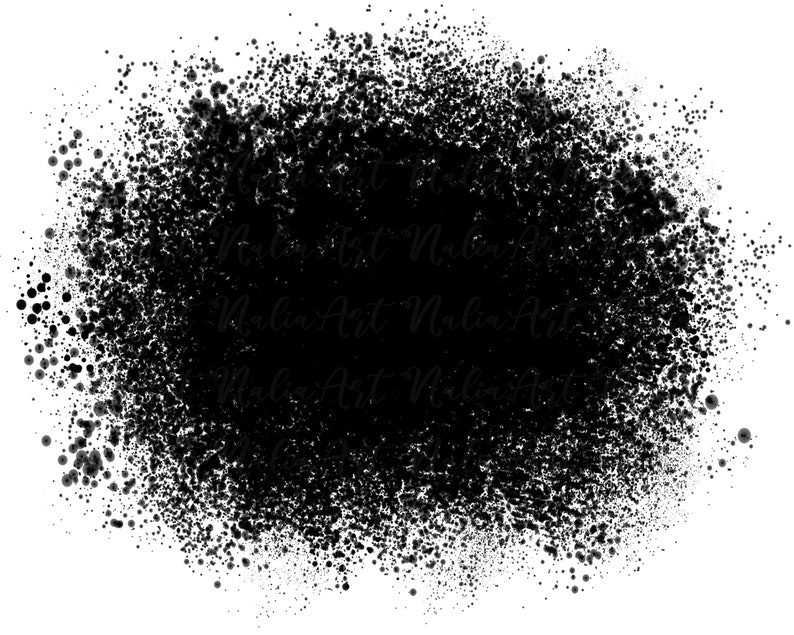 Background Paint Splatter Black Splash Frame Splatter Background ...