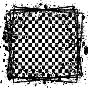 Background Checkered Flag Distressed Checkered Flag Grunge - Etsy
