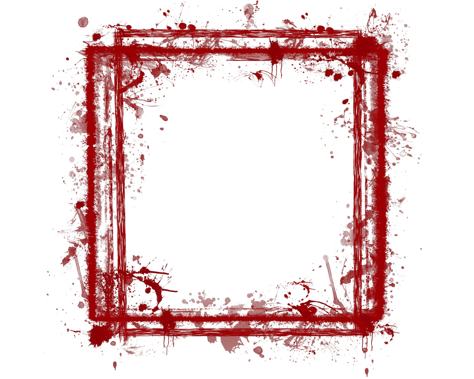 Frame Splatter Red Background Printable Artwork Splash Frame Paint ...