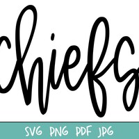 Chiefs Svg - Etsy