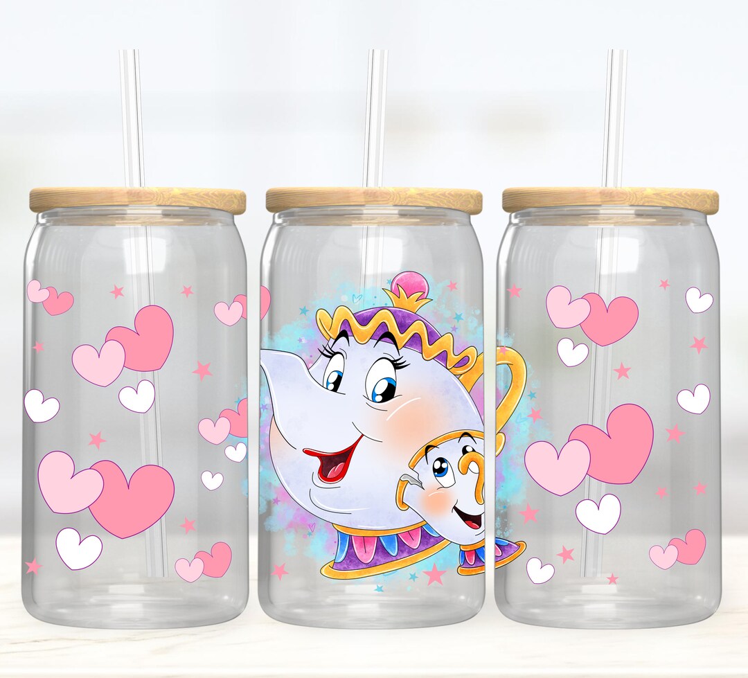 Mrs Teapots & Chip Beauty and the Beast Cup PNG File DIGITAL DOWNLOAD ...