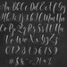 Chalkboard Alphabet Clip Art, Chalk Digital Clipart, Font, Letters ...