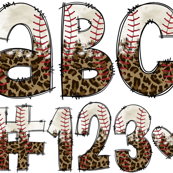 Baseball Letters - Etsy