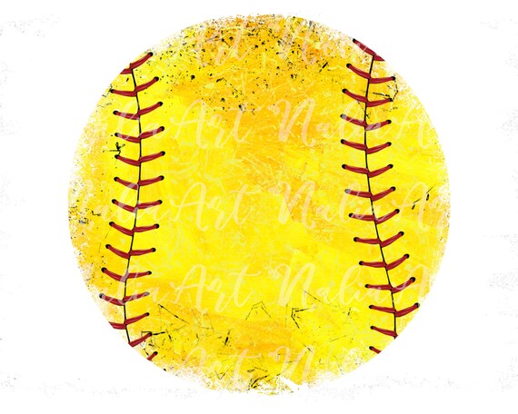 Background Softball Grunge Splash Frame Distressed Print - Etsy
