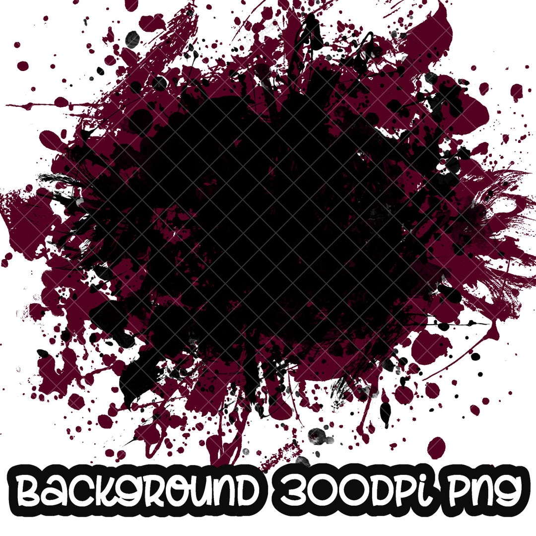 Background Paint Splatter Maroon Black | Splash Frame | Splatter ...