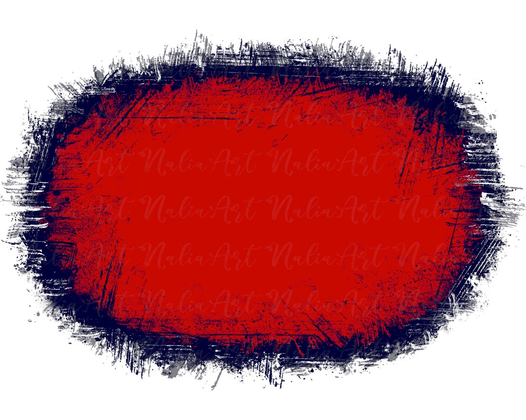 Frame Splatter Red Blue Background Printable Artwork Splash Frame Paint ...