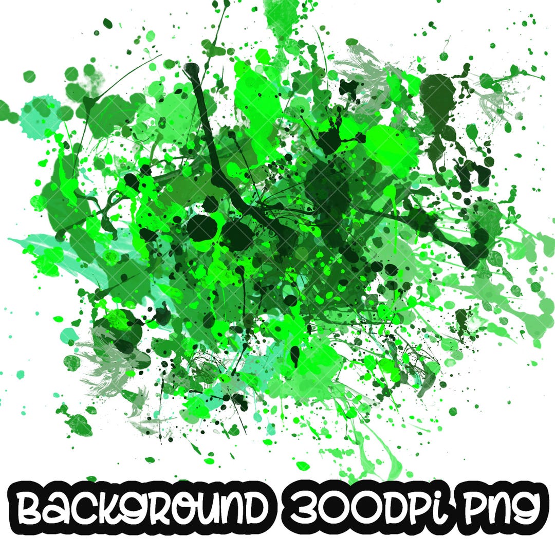 Background Paint Splatter Green | Splash Frame | Splatter Background ...