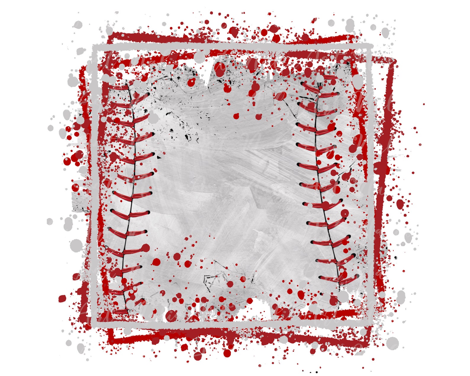 Background Baseball Grunge Distressed Print Baseball Splash Frame ...