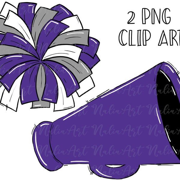 Purple Silver Gray - Etsy