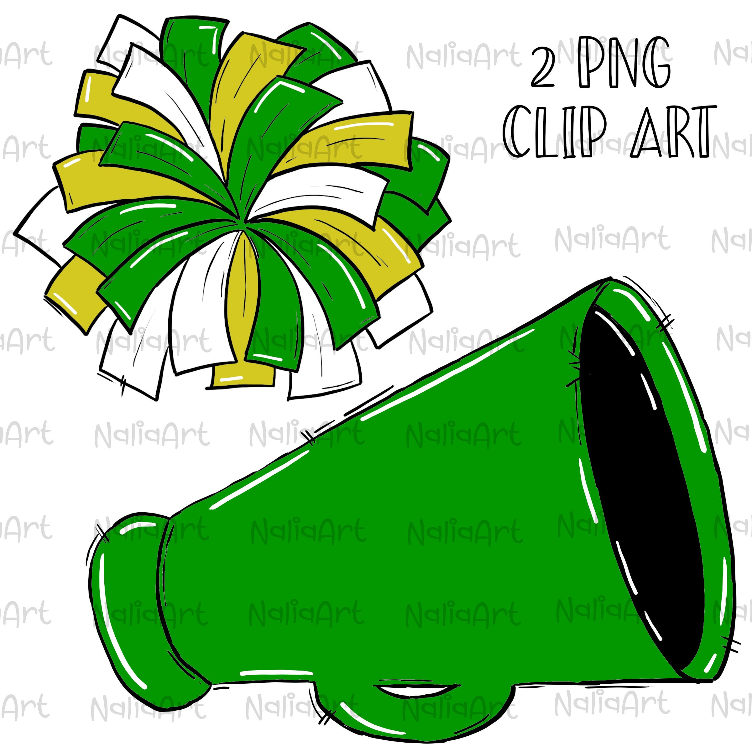 Green Cheer Megaphone