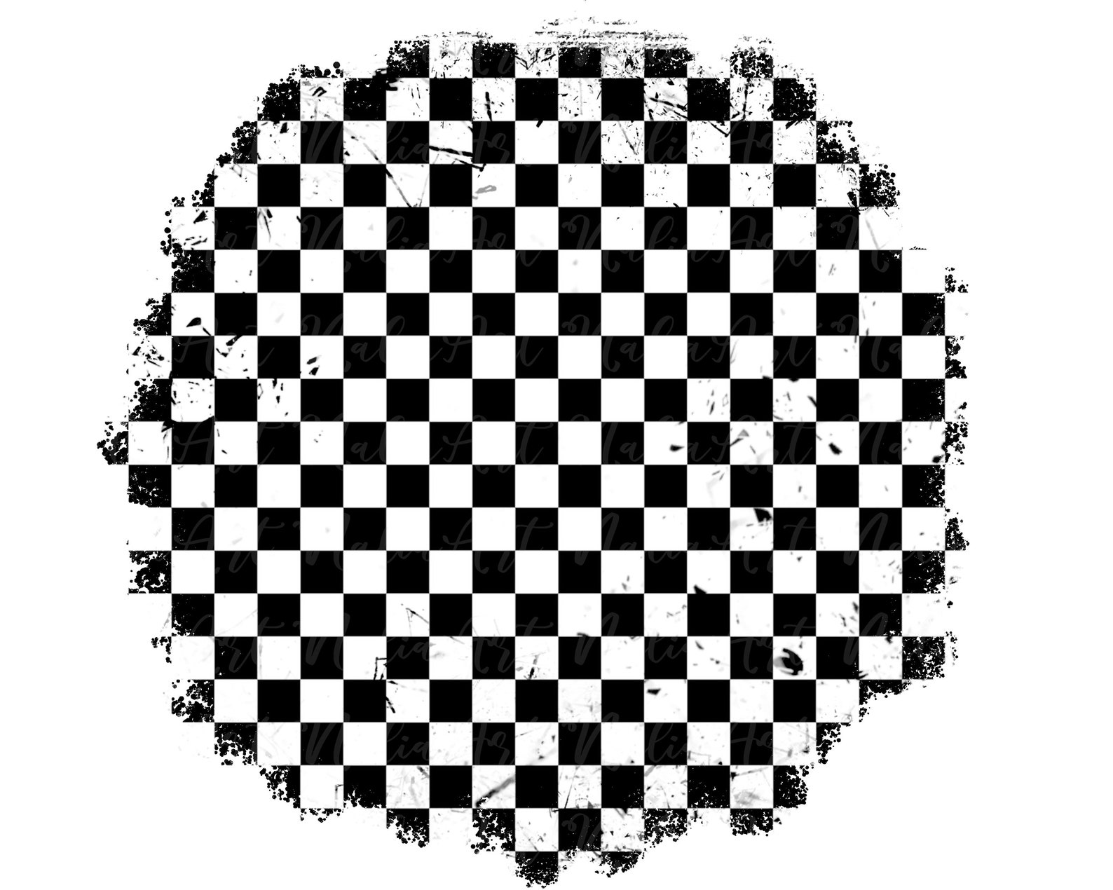 Background Checkered Flag Distressed Checkered Flag Grunge - Etsy