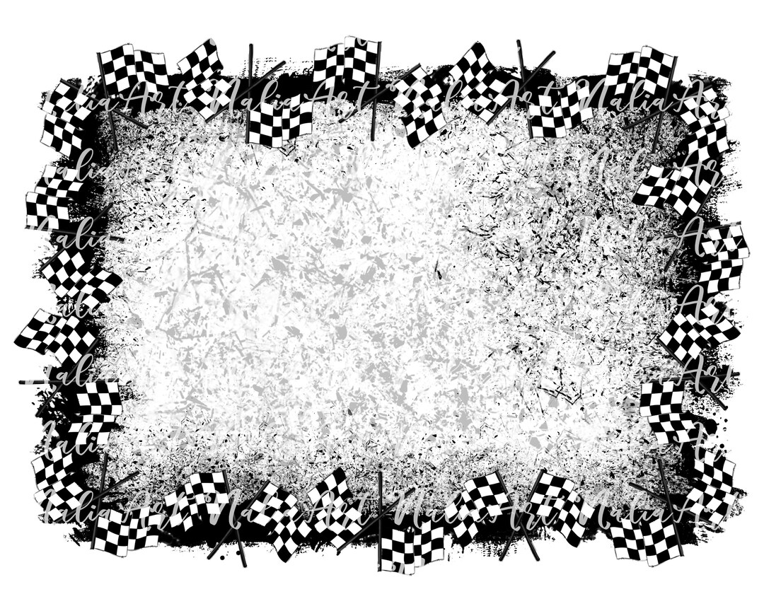 Background Checkered Flag With White Affect Distressed Checkered Flag ...