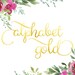 Gold Alphabet Clip Art, Gold Foil Alphabet, Digital Clipart, Numbers ...