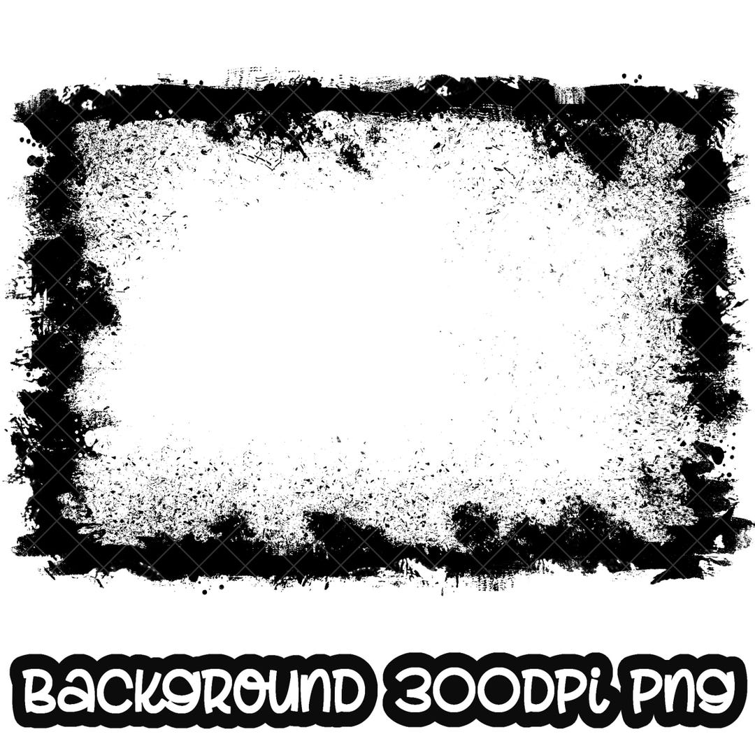 Frame Splatter Black Background | Printable Artwork | Splash Frame ...