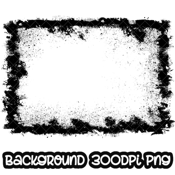 Black Paint Splatter Frame Monochrome Splatter Painting | Frames,