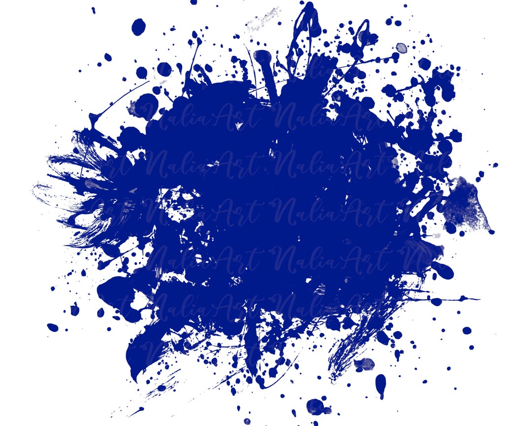 Background Paint Splatter Blue Splash Background Splatter Background ...