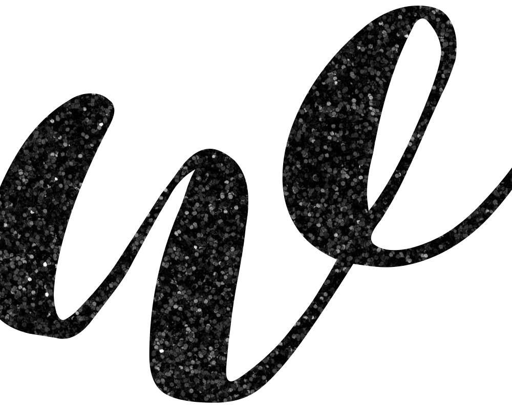 Black Glitter Alphabet Digital Clipart Numbers Font - Etsy