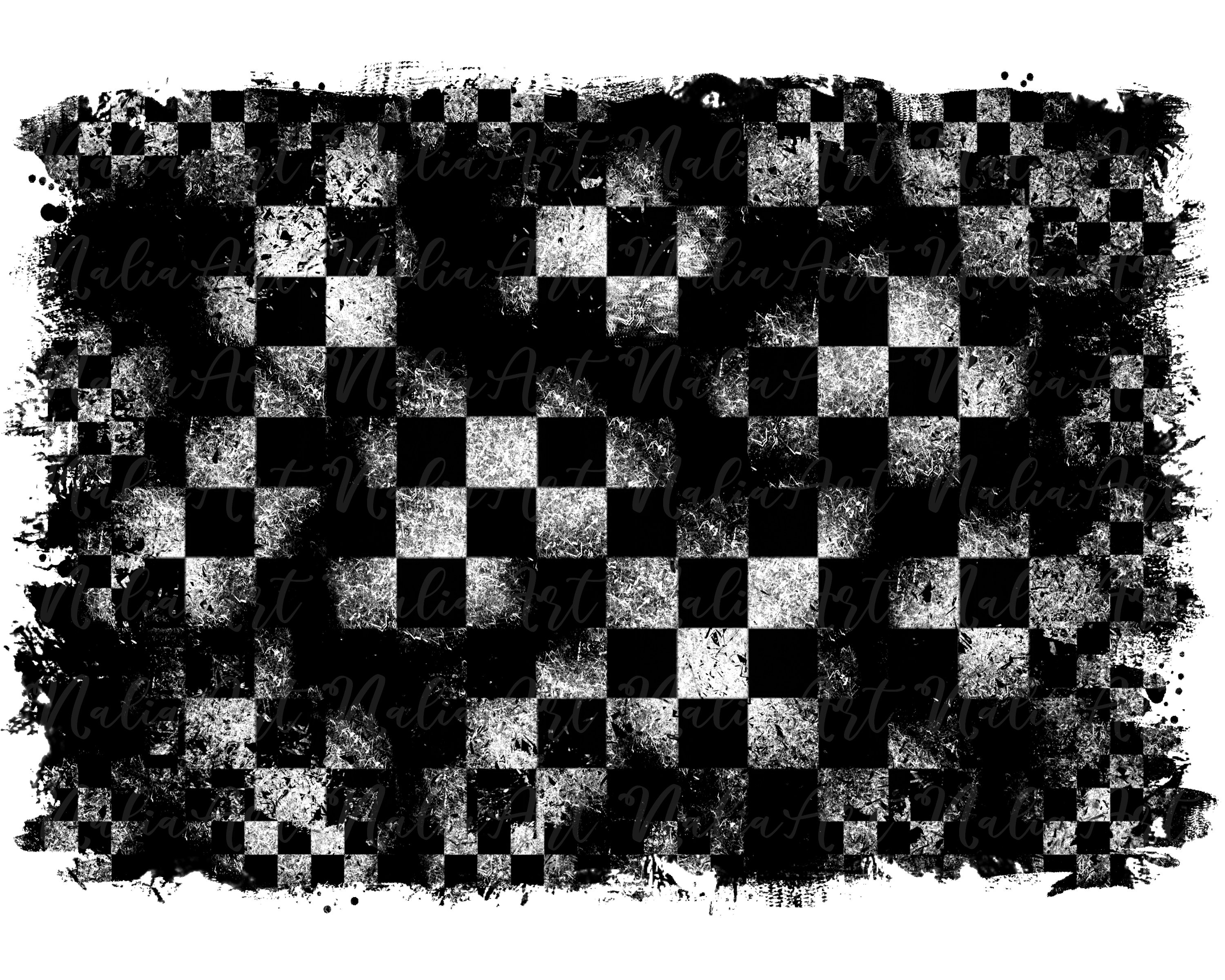 Background Checkered Flag Distressed Print Checkered Flag - Etsy