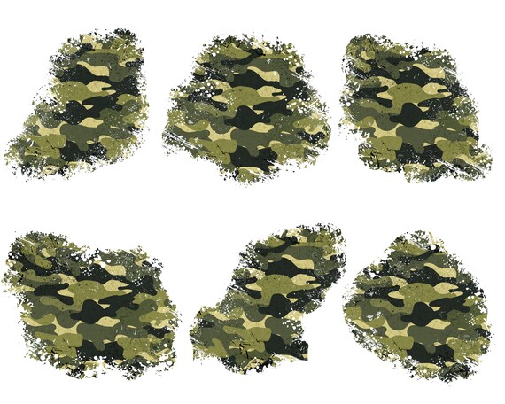 Camouflage Background Distressed Print Camuflage Patches - Etsy