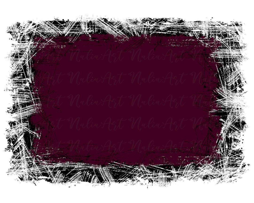 Frame Splatter Black Maroon Background Printable Artwork Splash Frame ...
