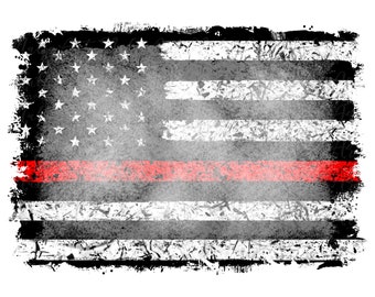 Thin Red Line Design - Etsy