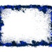Frame Splatter Blue Background Printable Artwork Splash Frame Paint ...