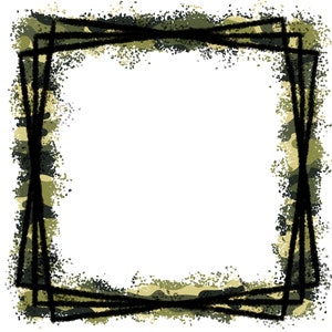 Camouflage Background Grunge Splash Frame Camo Frame - Etsy