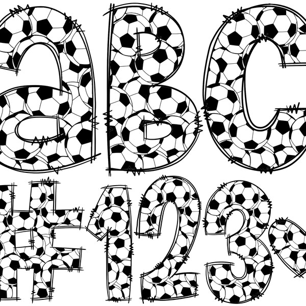 Clip Art Letters - Etsy