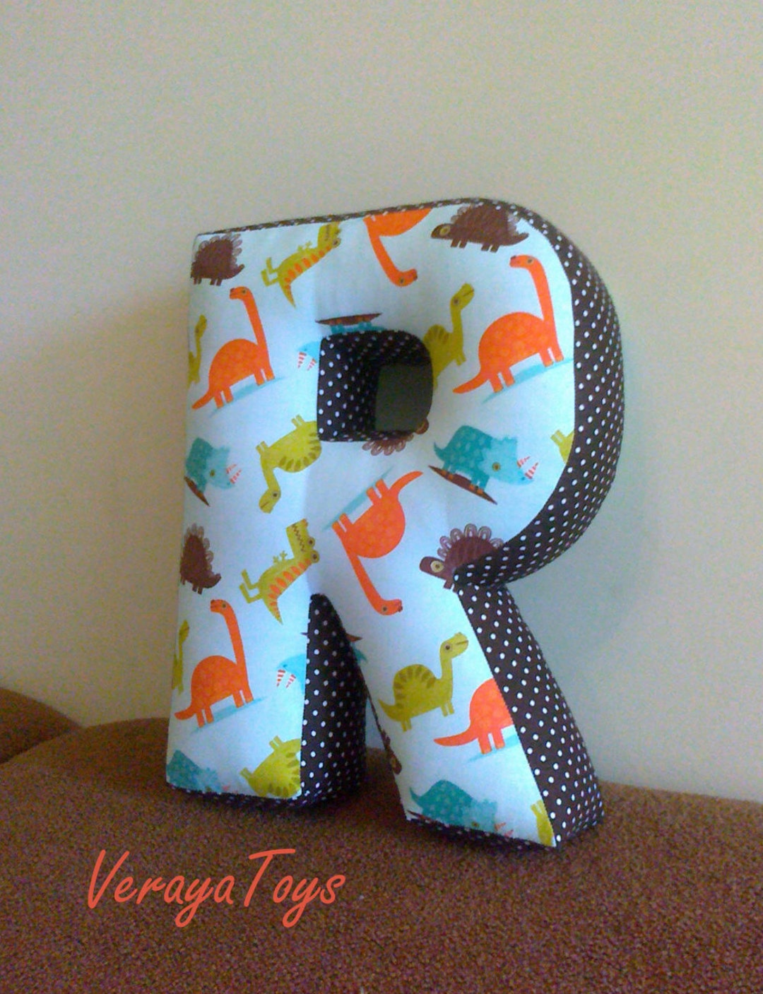 Letter Pillow R Birthday Gift Alphabet Pillow Personalized Pillow ...