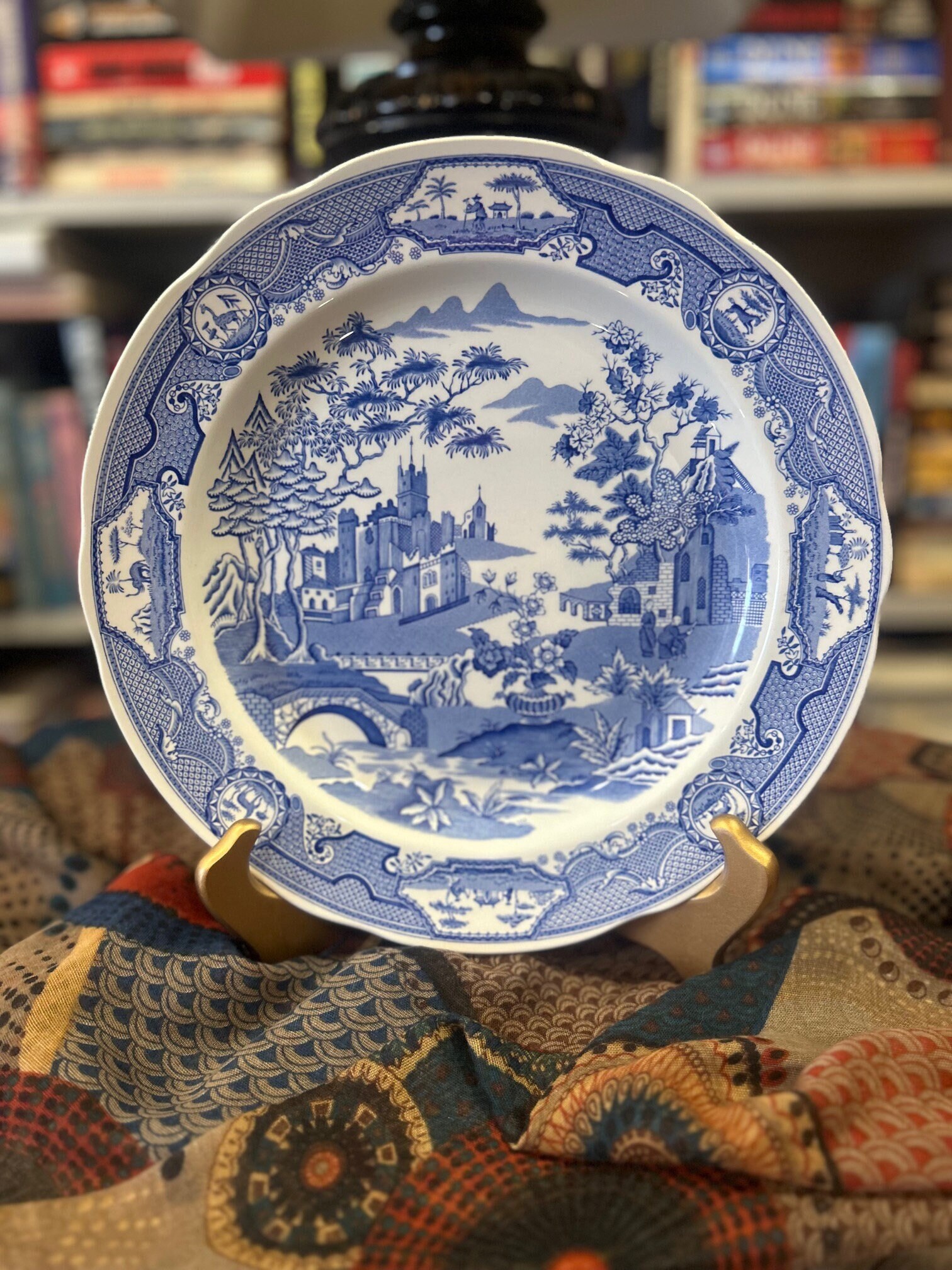 The Engravers Archive Collection Gothic Castle 10.5 Vintage Plate by ...