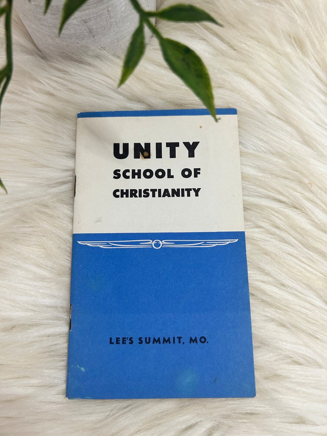 Unity School of Christianity Lee's Summit, MO School Pamphlet 1950s - Etsy