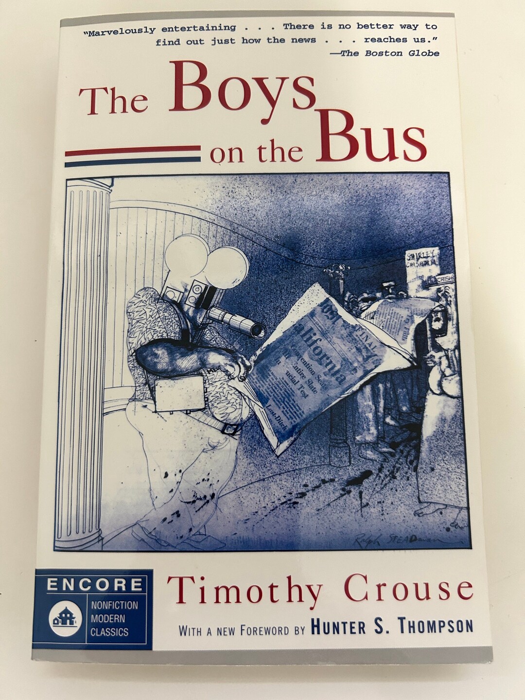 The Boys on the Bus by Timothy Crouse W/ New Foreword by Hunter S ...