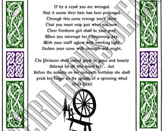 Disney Merlin Spell Book pages Part 1 | Etsy