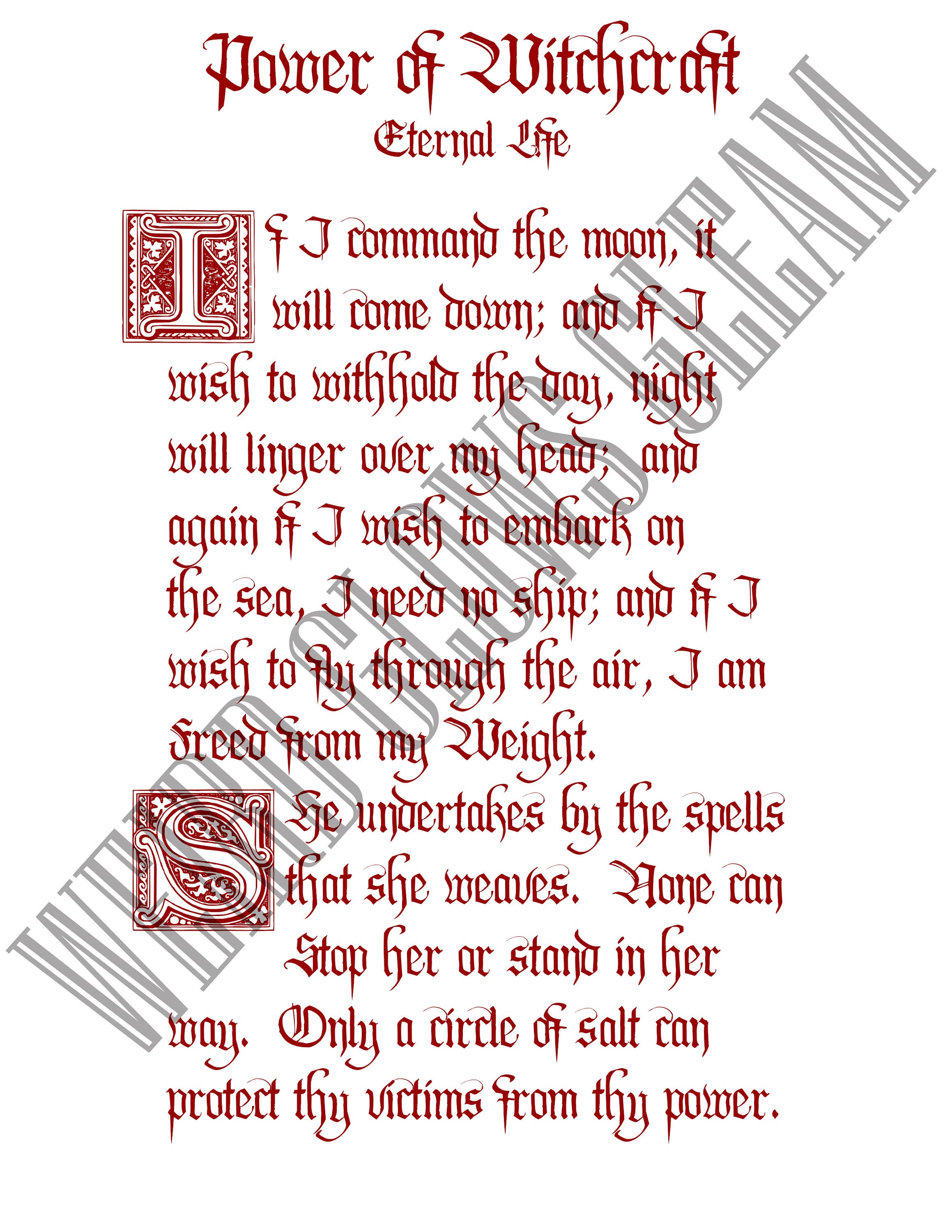 Hocus Pocus Spell Pages Volume 3 - Etsy