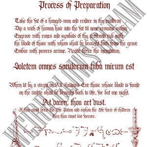 Hocus Pocus Spell Book Pages Volume 2 - Etsy