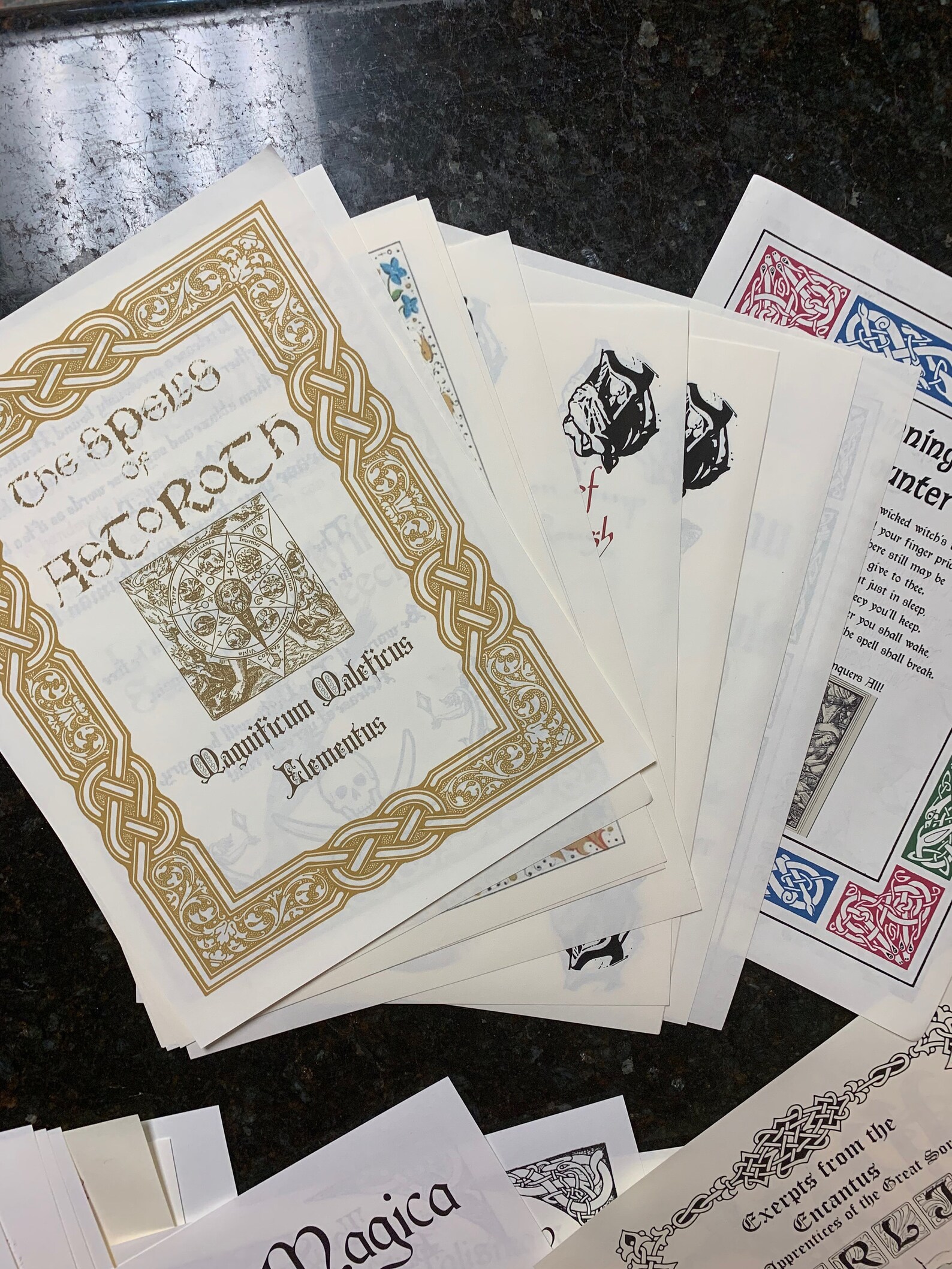 200+ Fairy Tale and Movie Inspired Spell Book Pages - Etsy UK