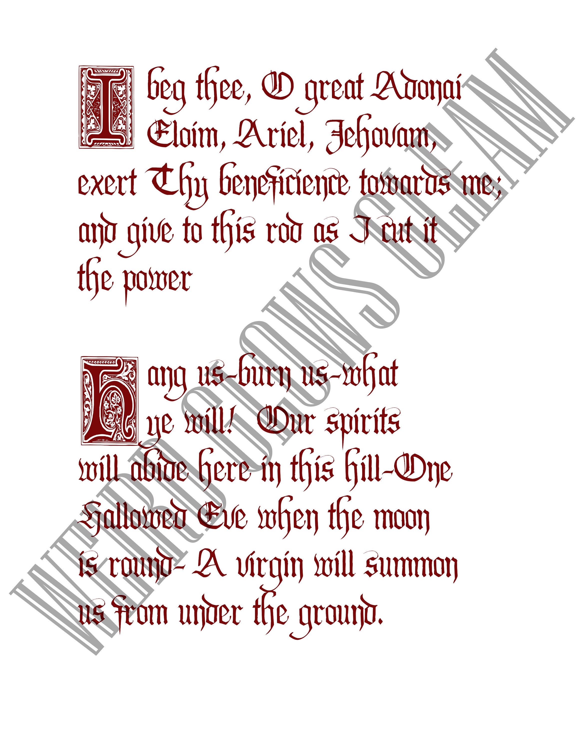 Hocus Pocus 30th Anniversary Printable Spell Book. 160 Pages Digital ...