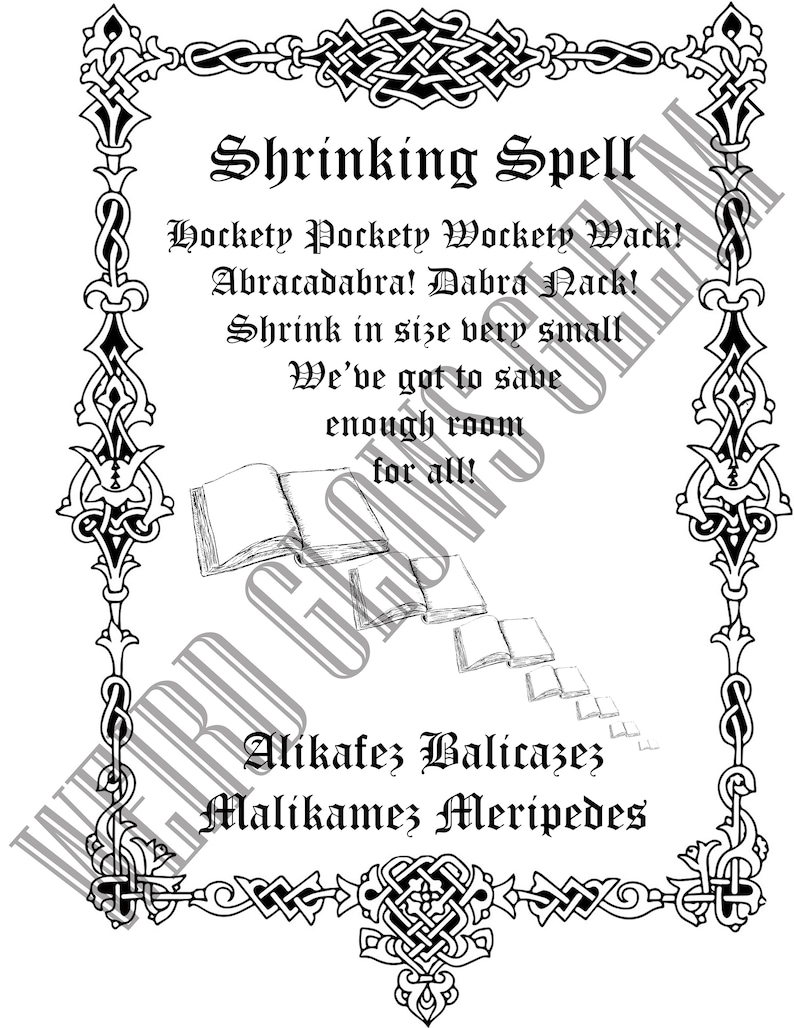Disney Merlin Spell Book Pages (part 1) - Etsy UK