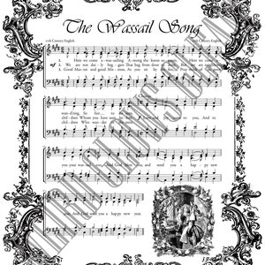 Printable Christmas Carol Book - Etsy