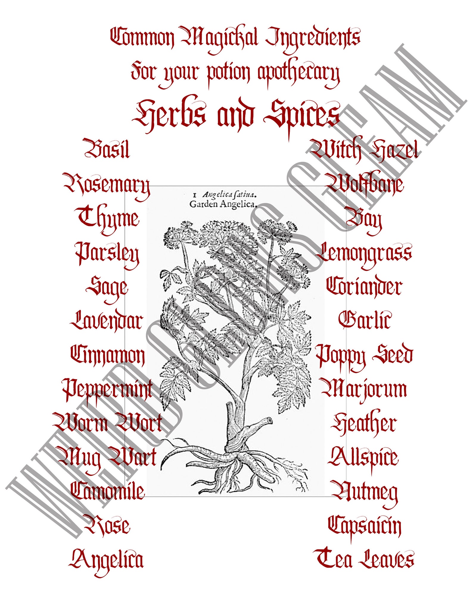 Hocus Pocus Spell Pages Volume 3 - Etsy