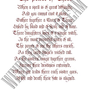Hocus Pocus Spell Book Pages Volume 2 - Etsy