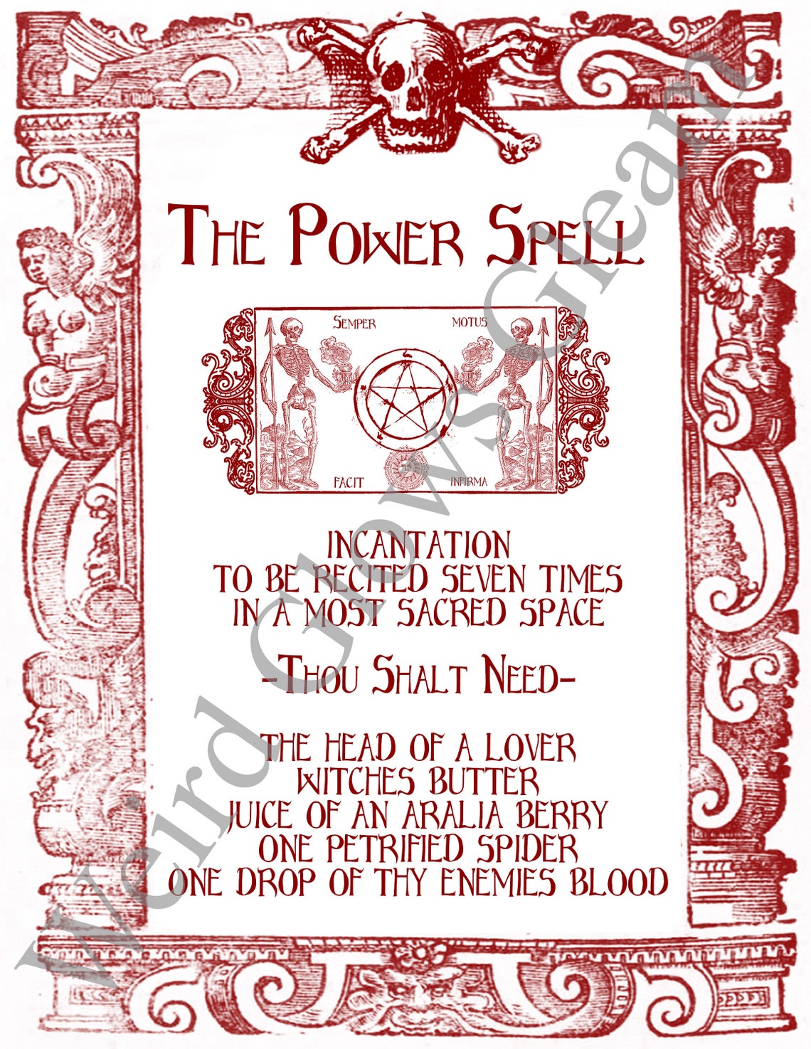 Hocus Pocus 2 Inspired Printable Spell Book Pages - Etsy