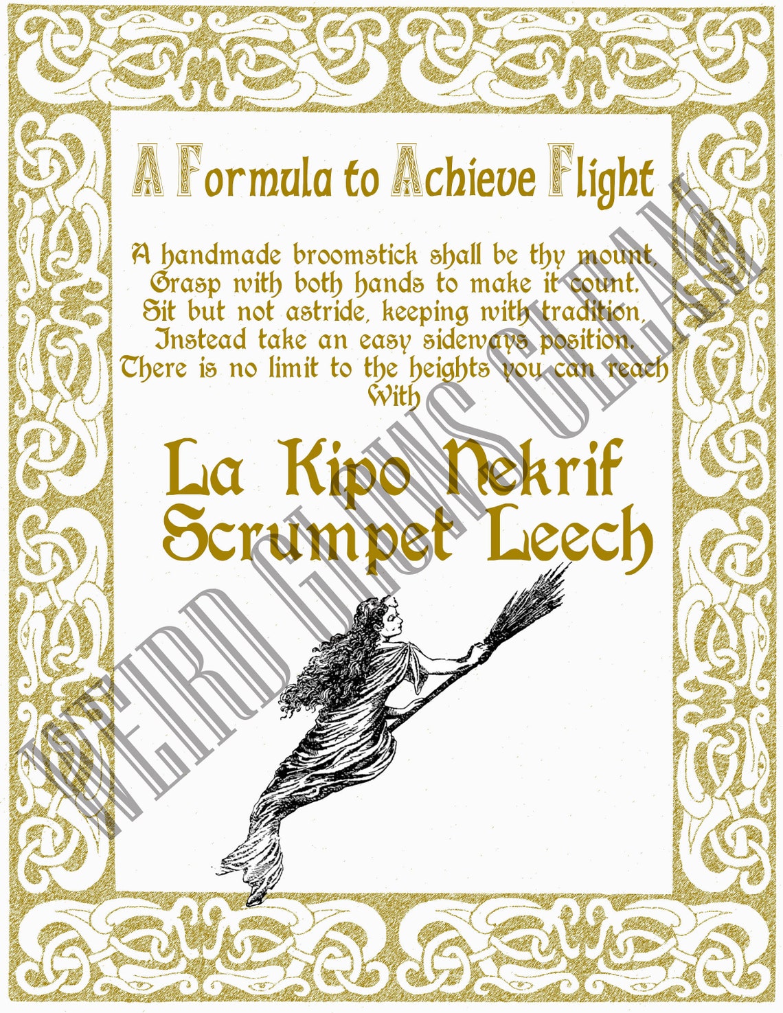 The Spells of Astoroth- Bedknobs and Broomsticks Inspired Spell Book ...