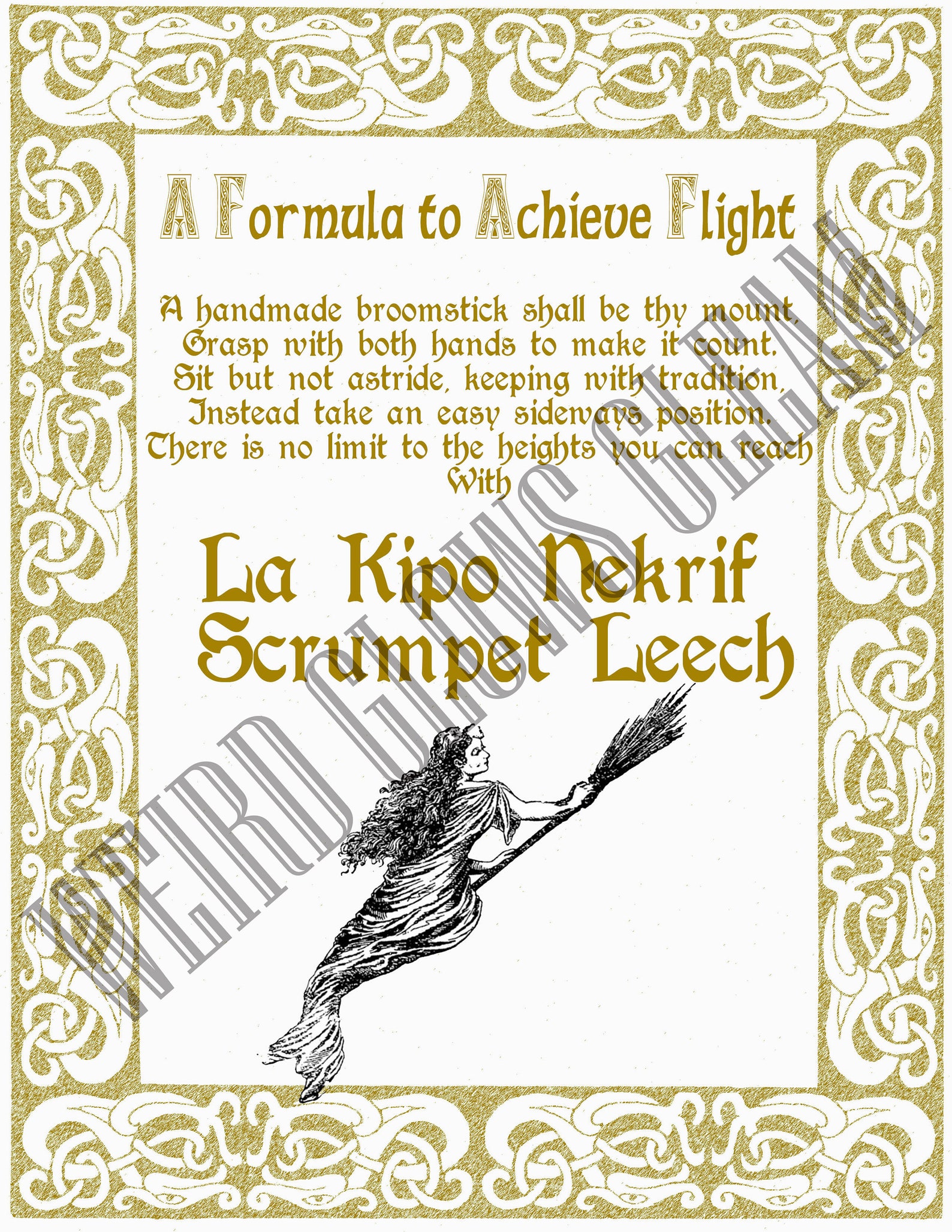 The Spells of Astoroth- Bedknobs and Broomsticks Inspired Spell Book ...