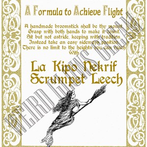 The Spells of Astoroth- Bedknobs and Broomsticks Inspired Spell Book ...