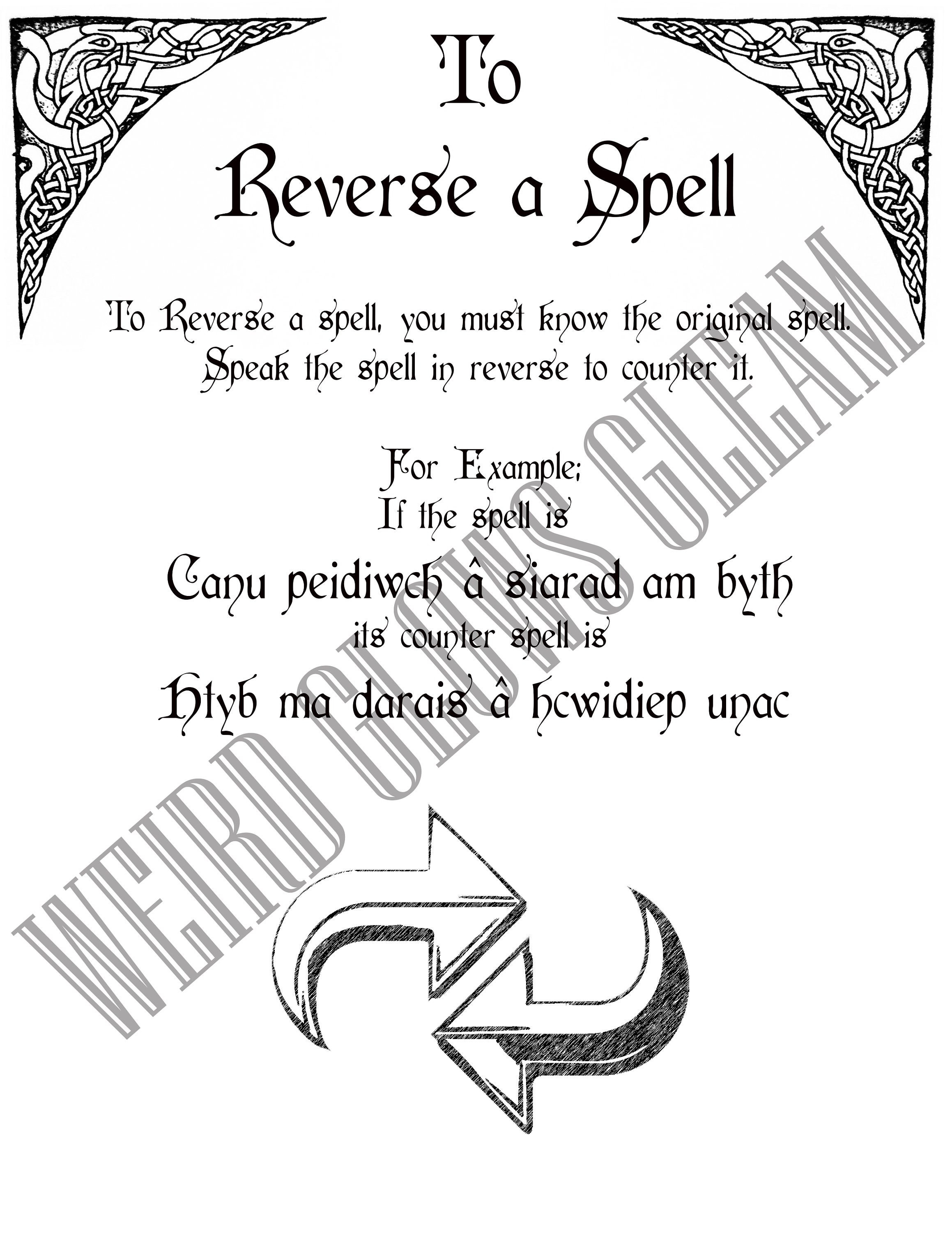Halloweentown Inspired Spell Book Pages. - Etsy Australia