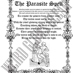 Disney Merlin Inspired Spell Book Pages part 2 - Etsy